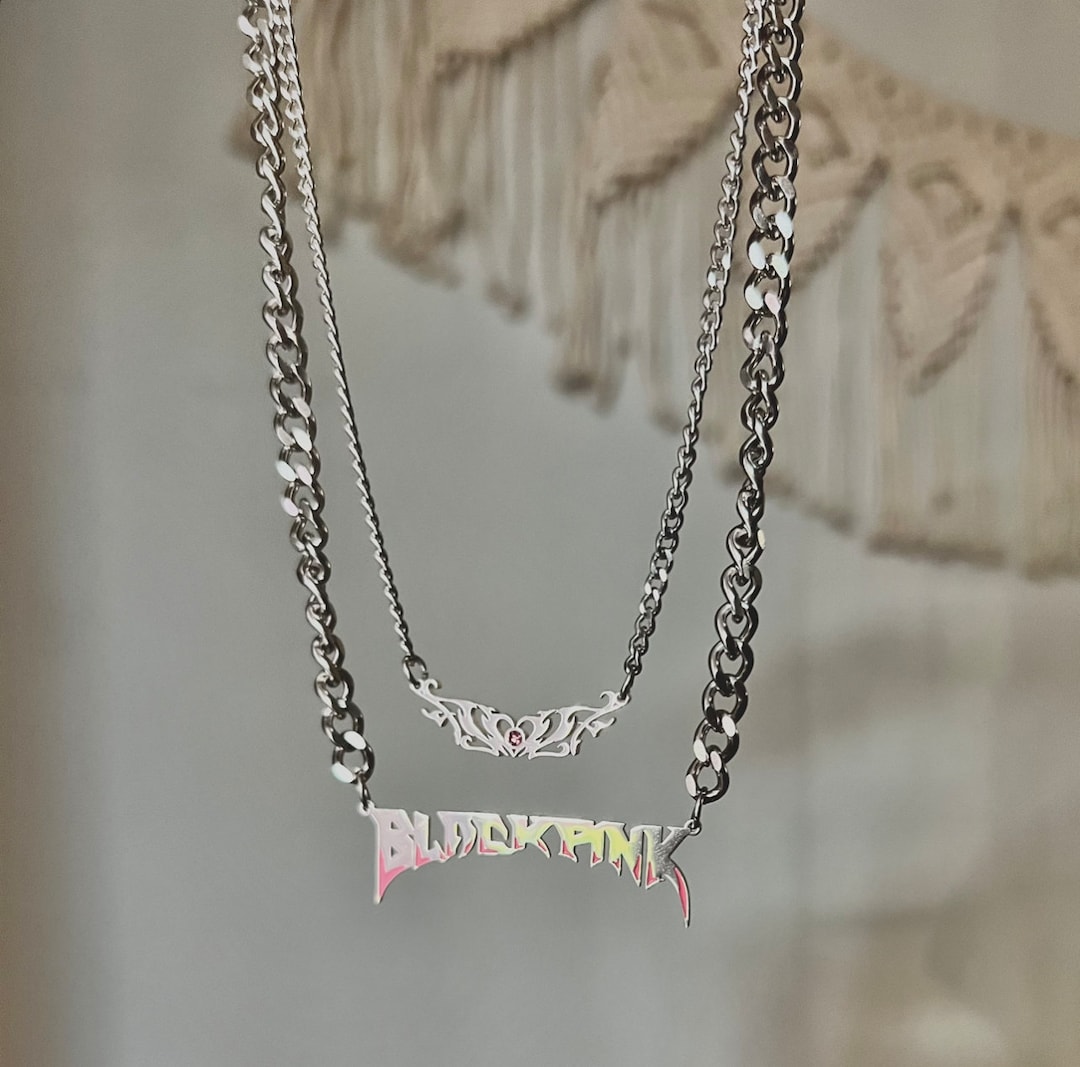 Blackpink Necklace - Etsy