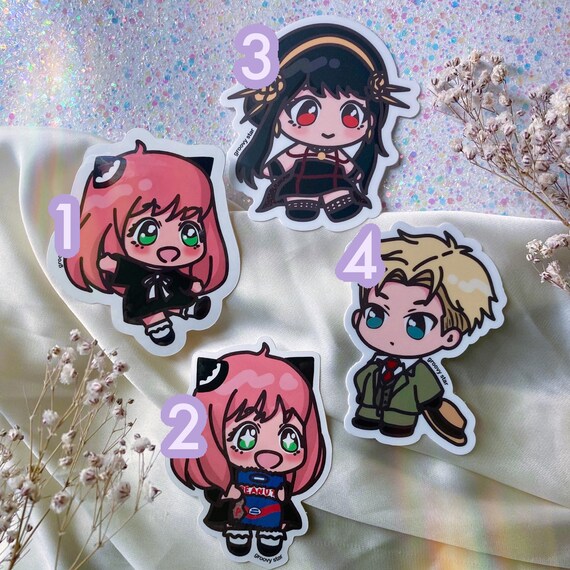 Anime Vinyl Stickers - Etsy