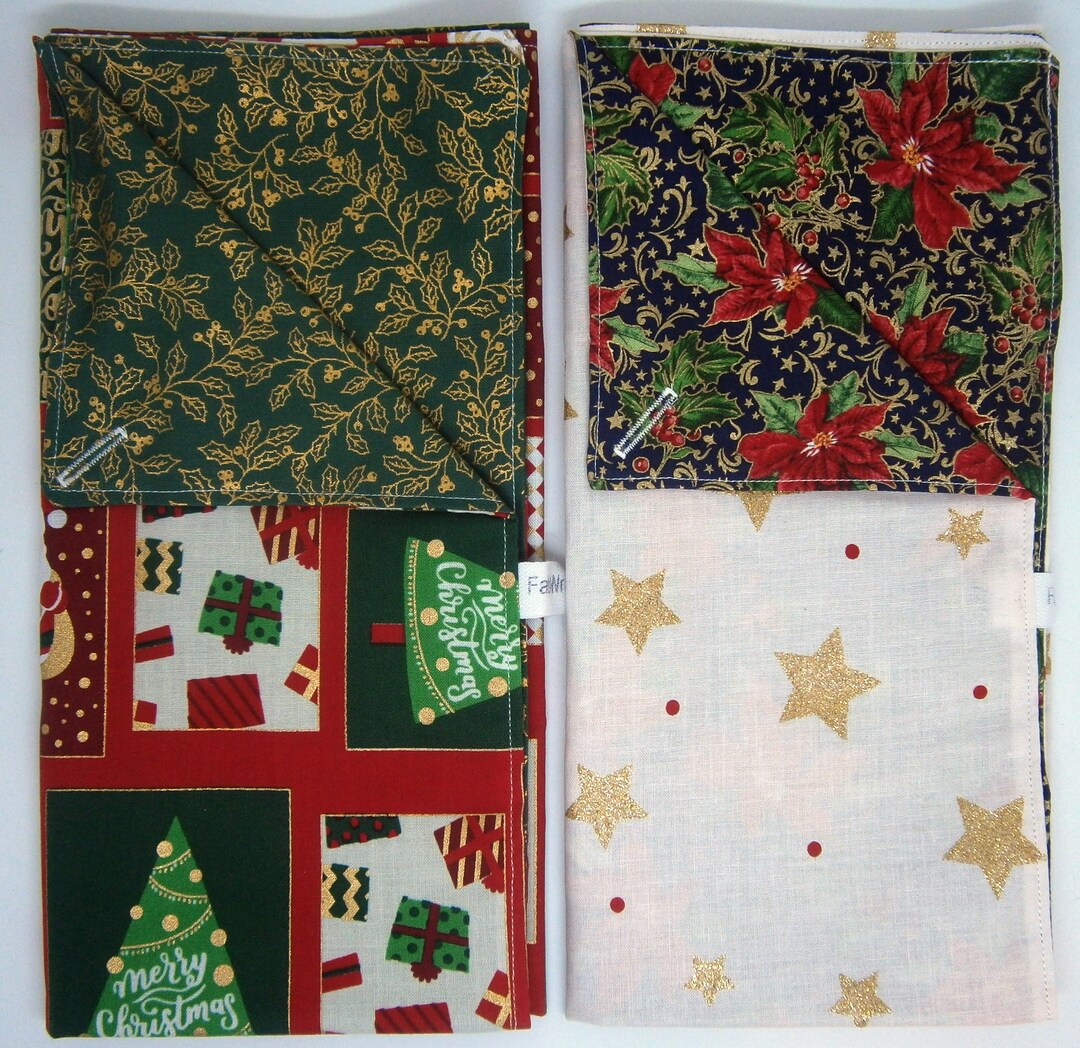 Christmas Medium Double Sided Gift Wrapping Cloth approx. 20 / 50cm ...
