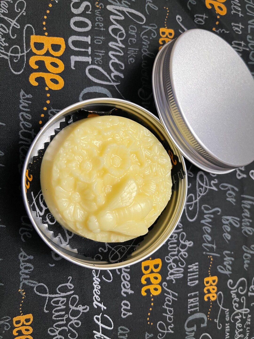 Solid Lotion Bar, Zero Waste Tin - Etsy