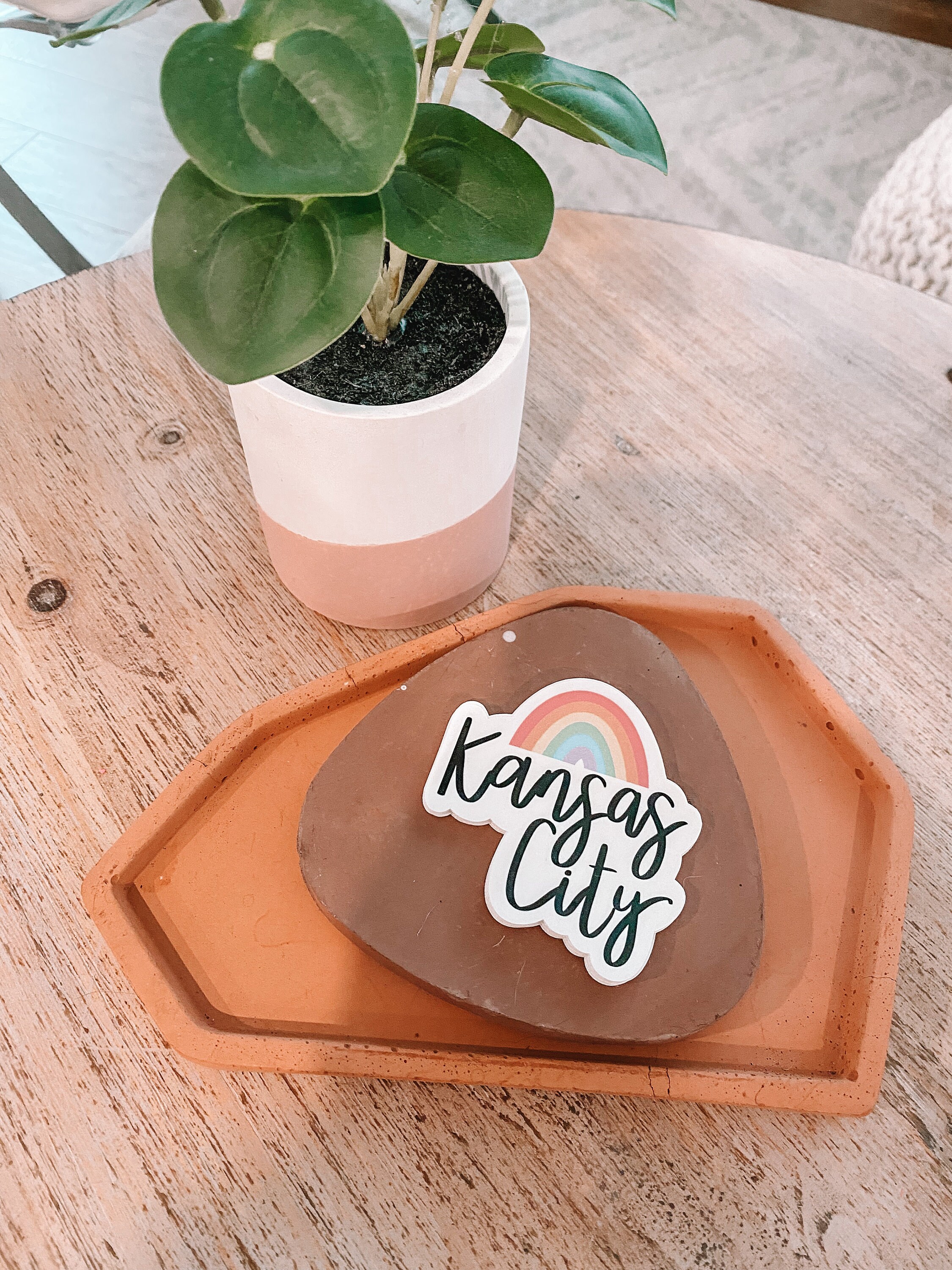 Kansas City Rainbow Sticker, KC Decal, Kansas City Native, Rainbow ...