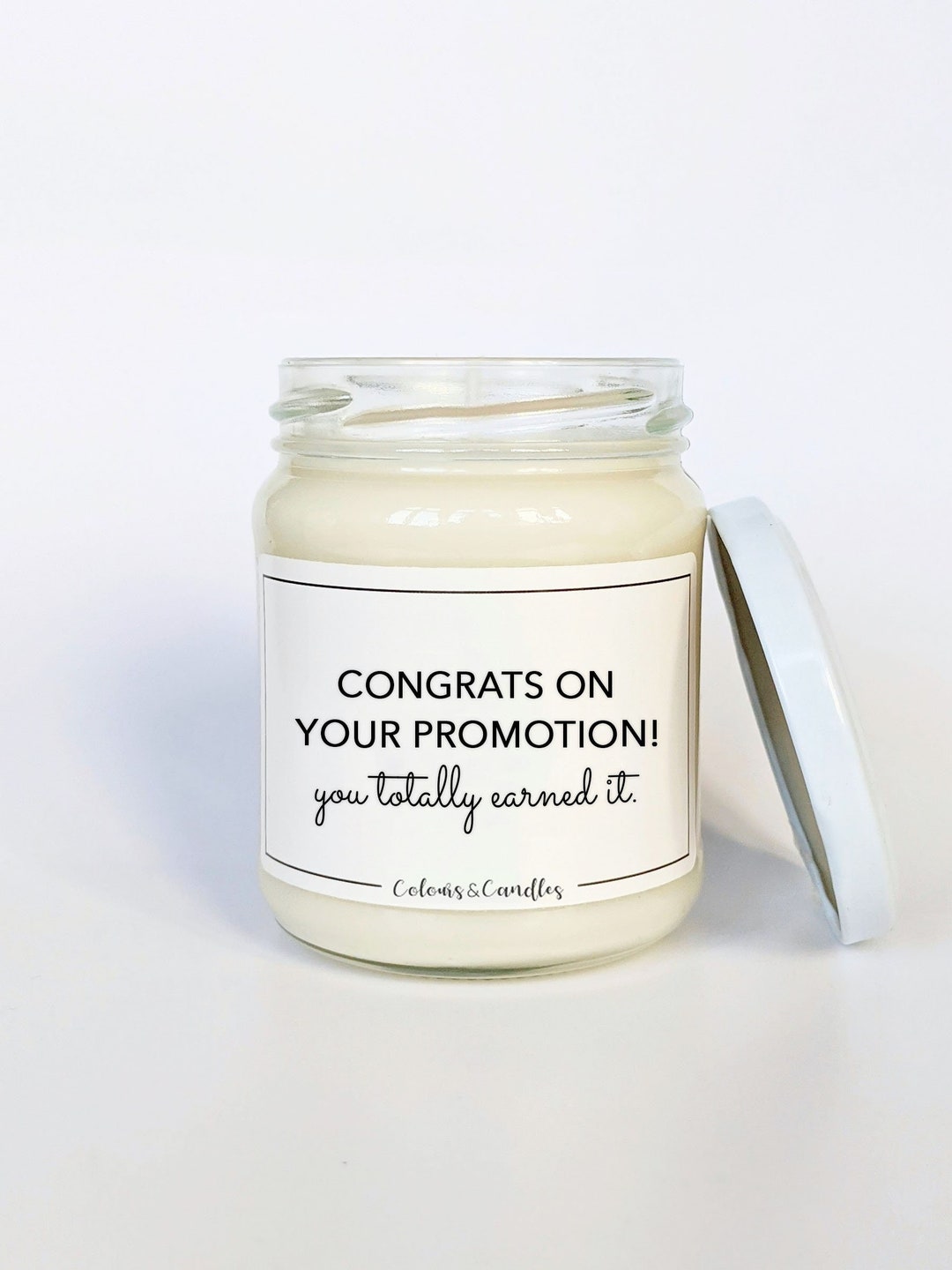 Congratulations on Your New Promotion Gift Candle | New Job Gift ...
