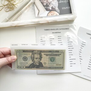 Tabbed Envelope Clear Sticker Labels (labels Only) - Etsy