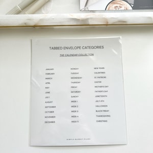 Tabbed Envelope Clear Sticker Labels (labels Only) - Etsy