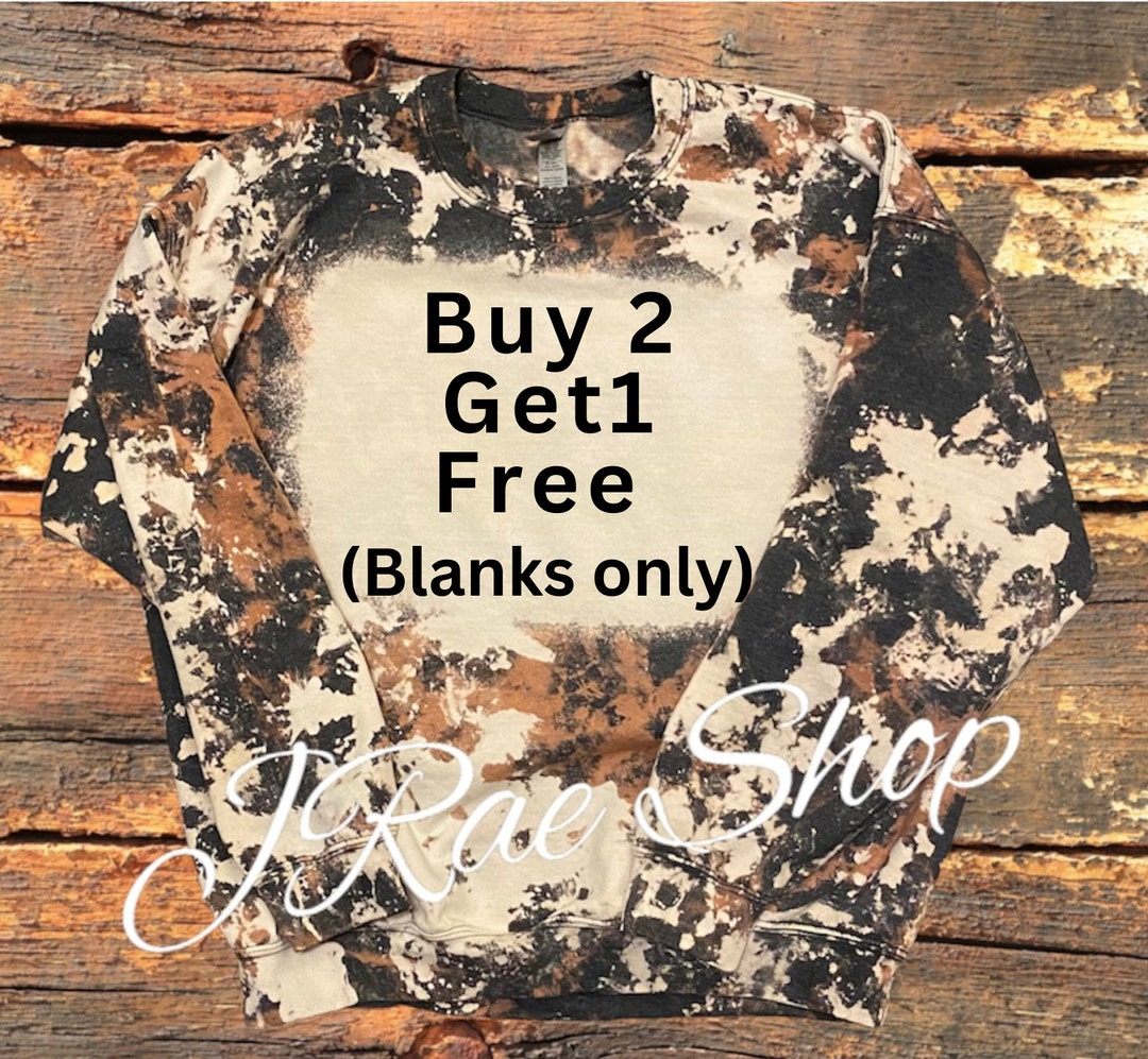 Bleached Cowhide Sweatshirt: Country Western Gildan Hoodie - Etsy