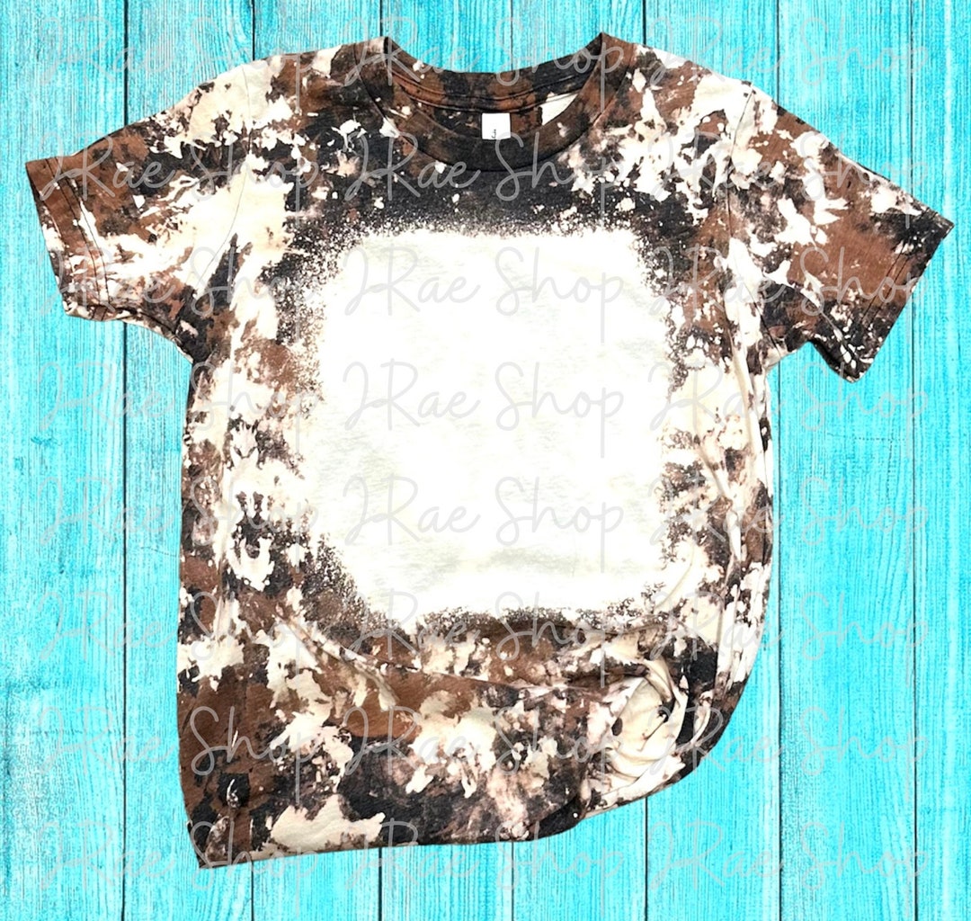 Bleached Cowhide Teecowhide Blanksbleached Blank Teeyouth - Etsy