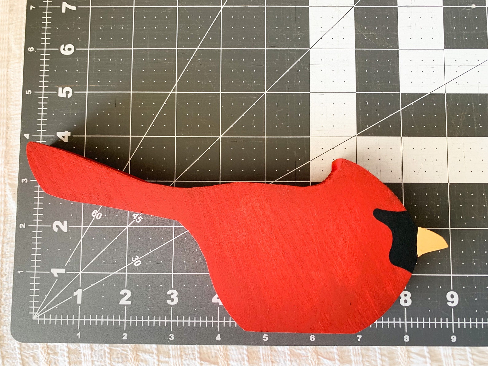 Wooden Cardinal Primitive & Farmhouse Decor Cardinal Decor - Etsy