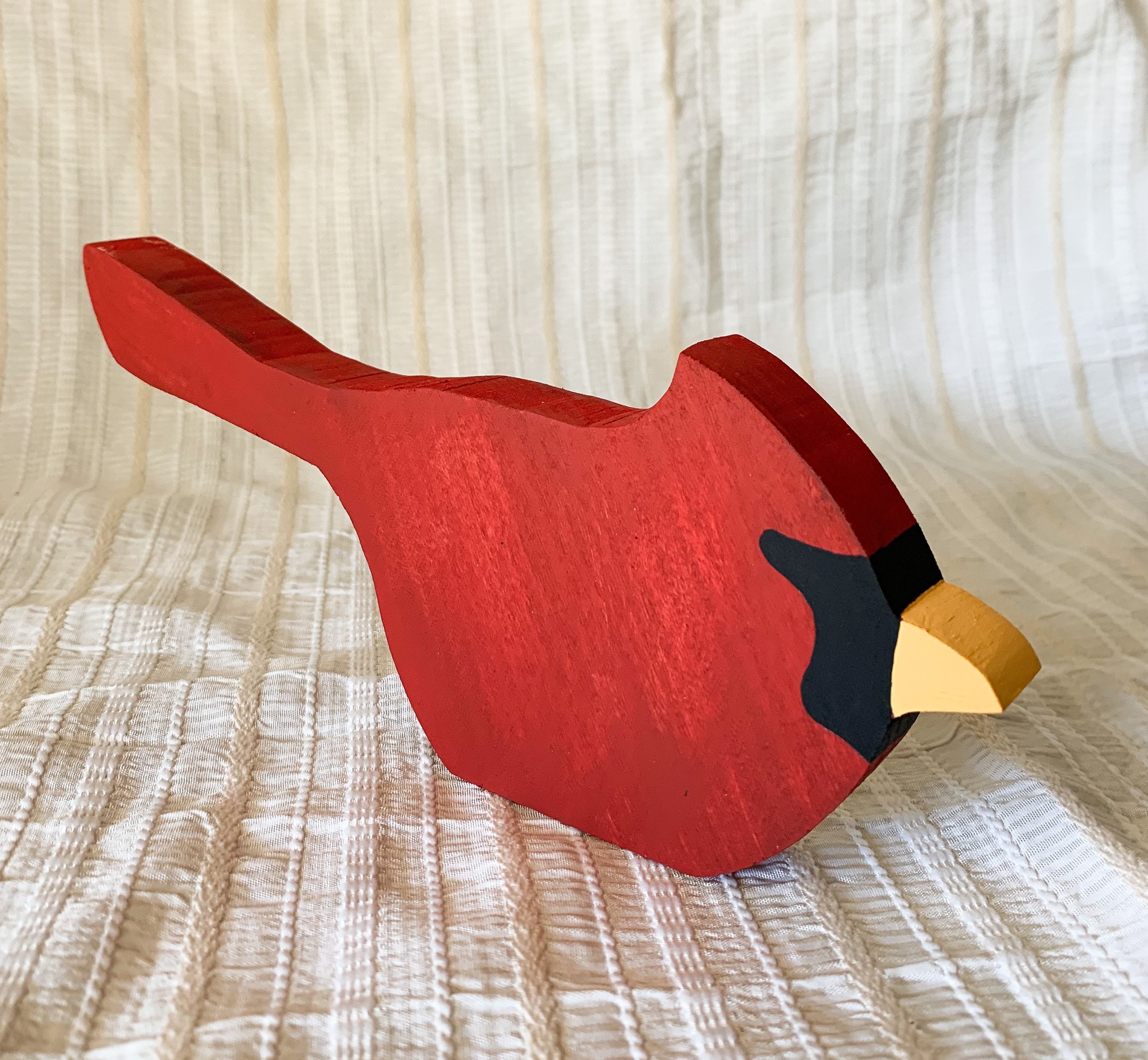 Wooden Cardinal Primitive & Farmhouse Decor Cardinal Decor - Etsy