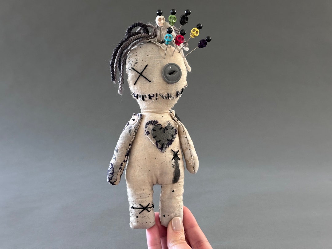 Voodoo Doll Authentic Voodoo Doll Poppet Doll Goth Doll Primitive Doll ...