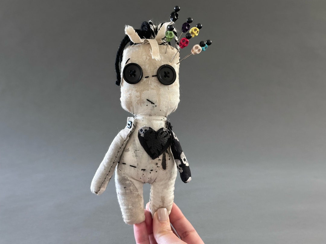 Voodoo Doll Authentic Voodoo Doll Poppet Doll Goth Doll Primitive Doll ...