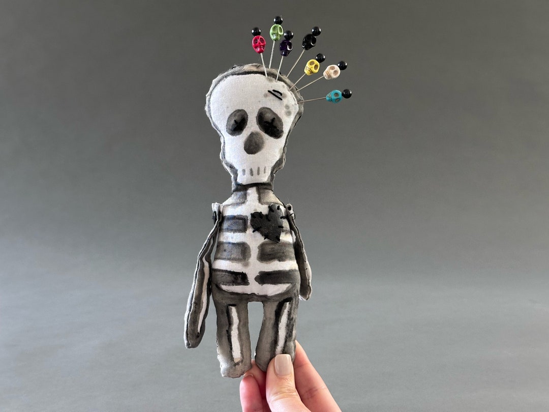Voodoo Skeleton Doll Voodoo Doll Authentic Voodoo Doll Poppet Doll Goth ...