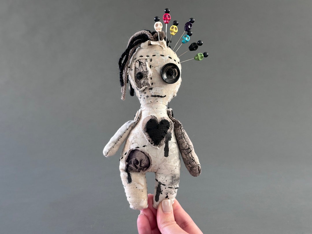 Voodoo Doll Authentic Voodoo Doll Poppet Doll Goth Doll Primitive Doll ...