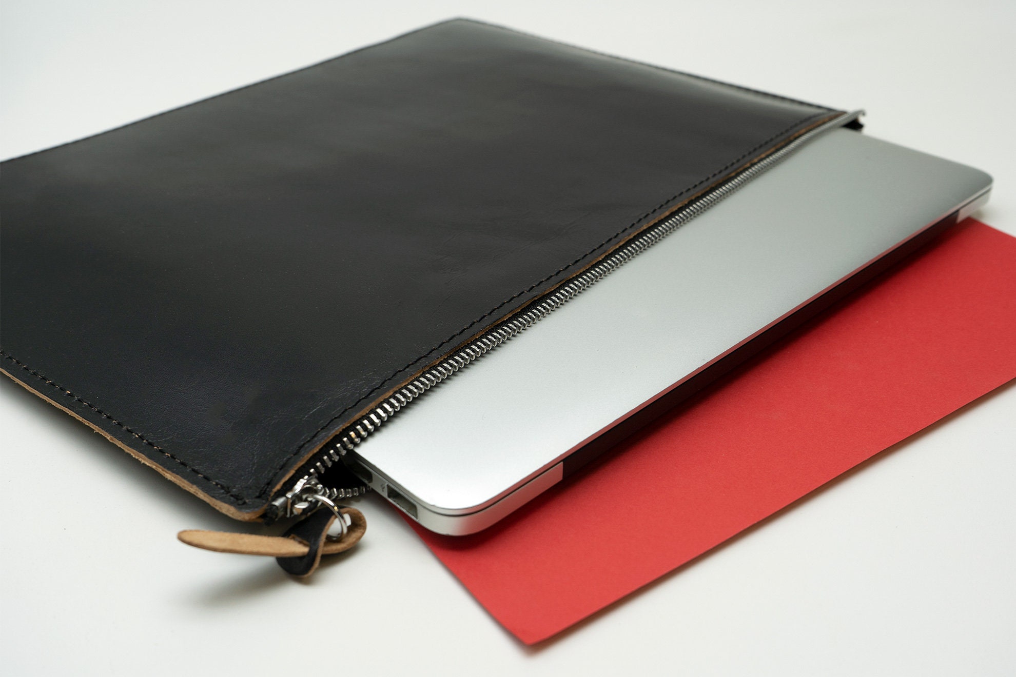 Leather Clutch Bag / Briefcase-portfolio for Your Work Documents ...
