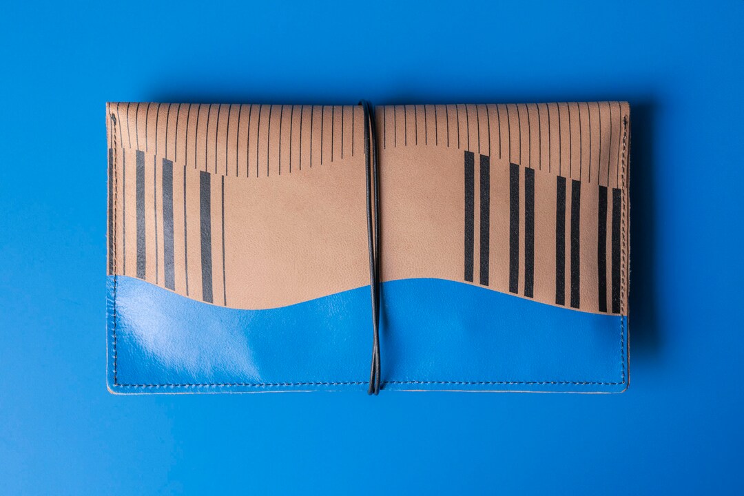 Leather Clutch Envelope Bag / Portfolio Purse. Avant-garde - Etsy