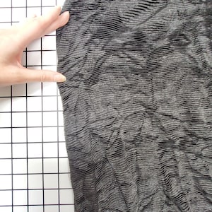 Black Sunray Fabric, Knit Pleated Fabric, Spandex Sunray Fabric, Fabric ...