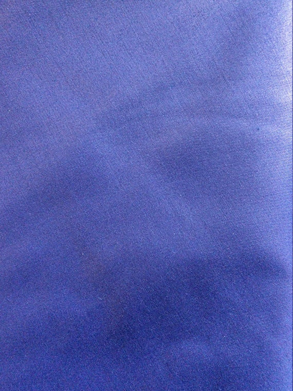 Royal Blue Suiting Fabric Royal Blue Senator Fabric Suit | Etsy