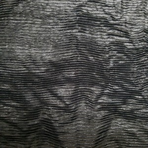 Black Sunray Fabric, Knit Pleated Fabric, Spandex Sunray Fabric, Fabric ...