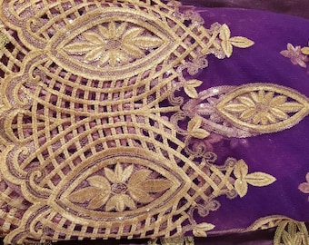 Indian George Wrapper Fabric - Etsy