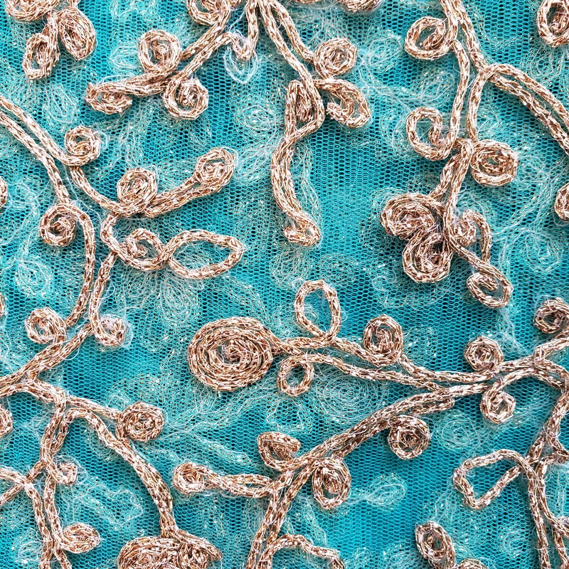 Turquoise Mesh - Etsy