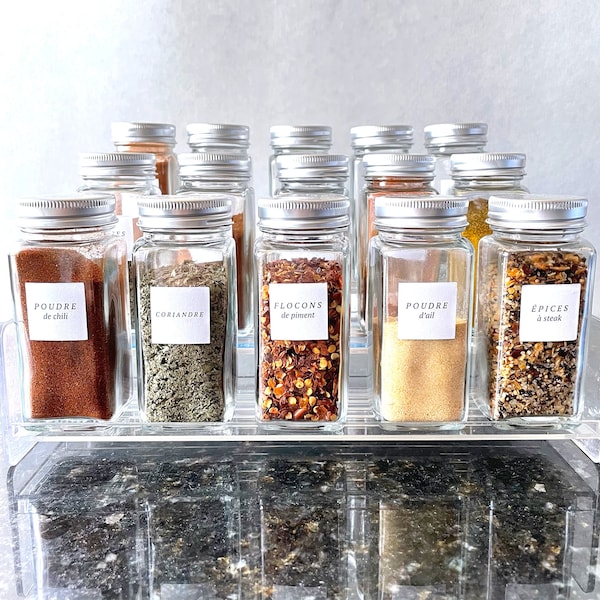 Minimalist Spice Labels - Etsy