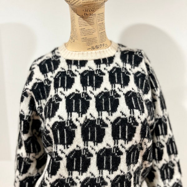 Black Sheep Sweater - Etsy