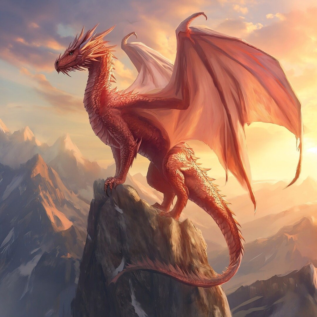 Level 7 Red Dragon Your Choice of Male or Female Entity of Safe ...