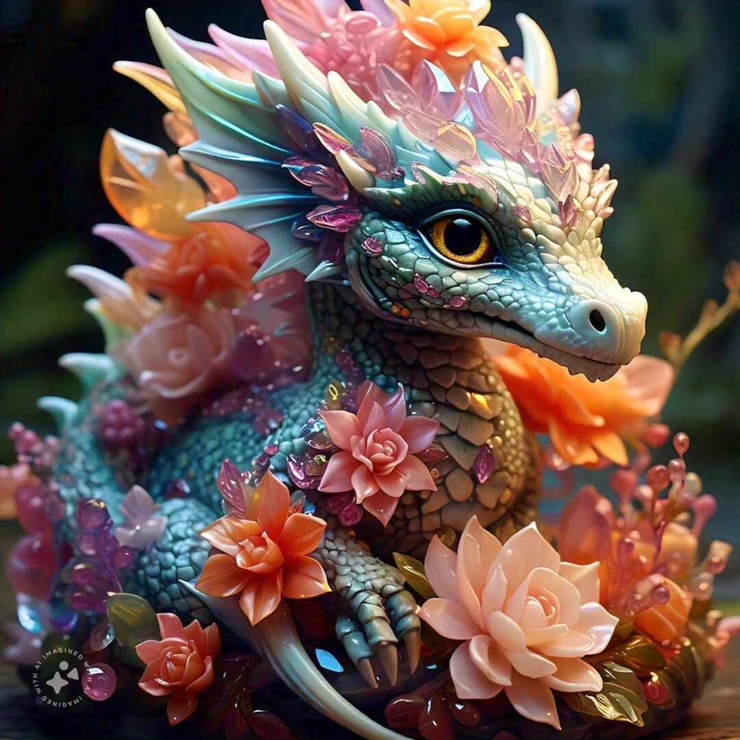Sweet & Magickal Baby Crystal Dragons Guide One of the Most Powerful ...