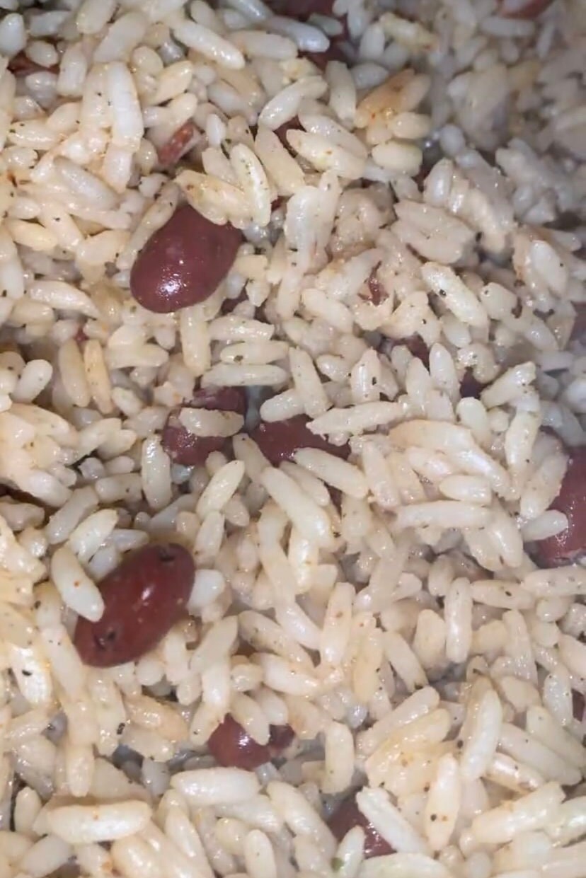 Tiktok Famous 3 Ingredient Rice & Peas Recipe by Private Chef Cassandra ...