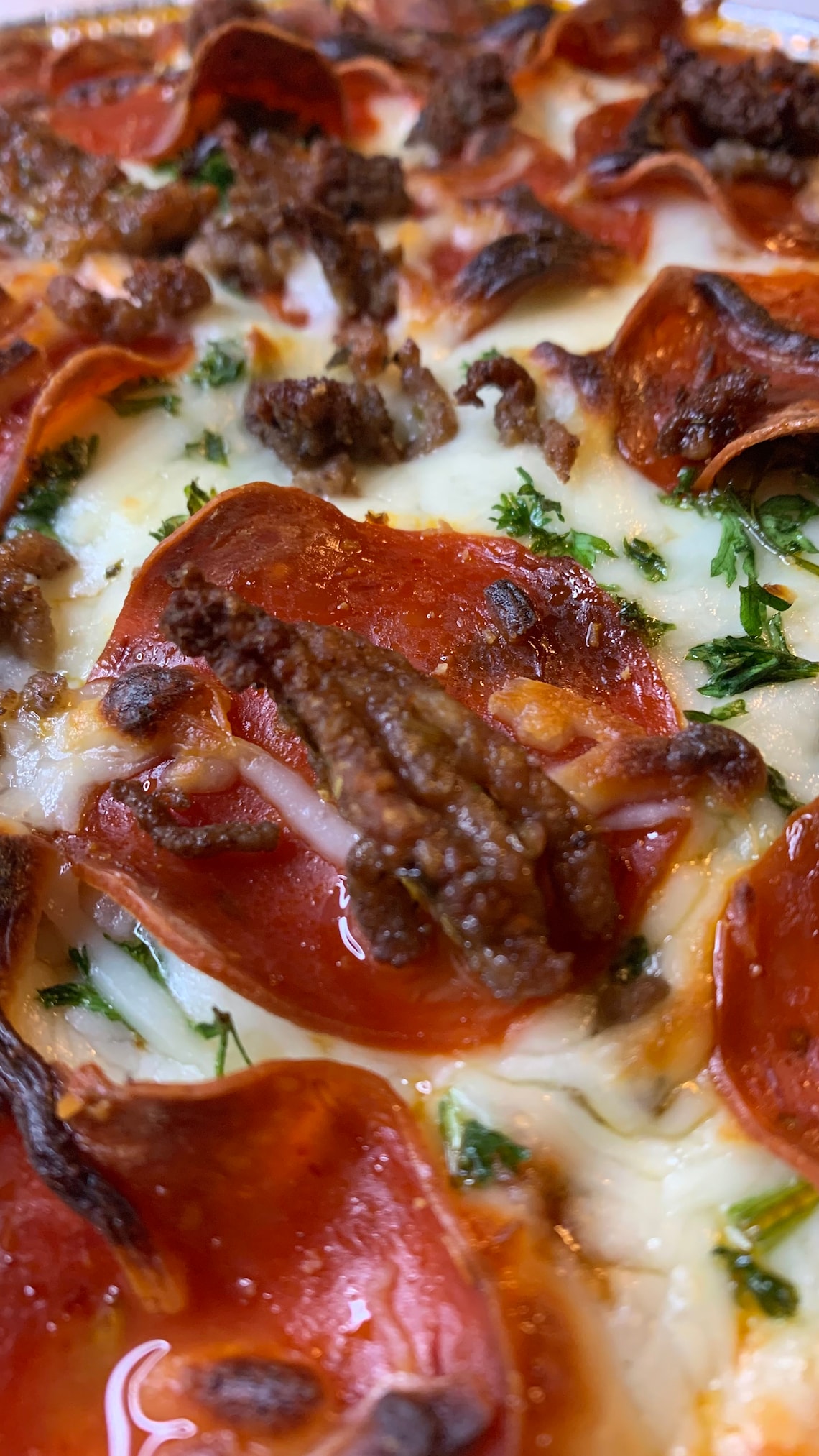 Tiktok Famous Crustless Meat Lovers Deep Dish Pizza Bowl Keto-friendly ...
