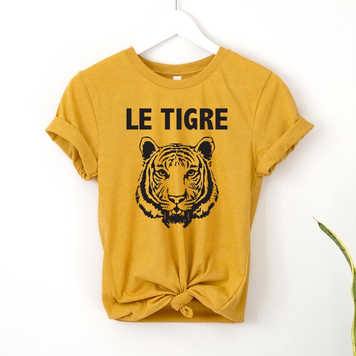 The "le Tigre" Tee, Tiger King, French, Cute Shirt, Tiger Shirt, Ladies ...