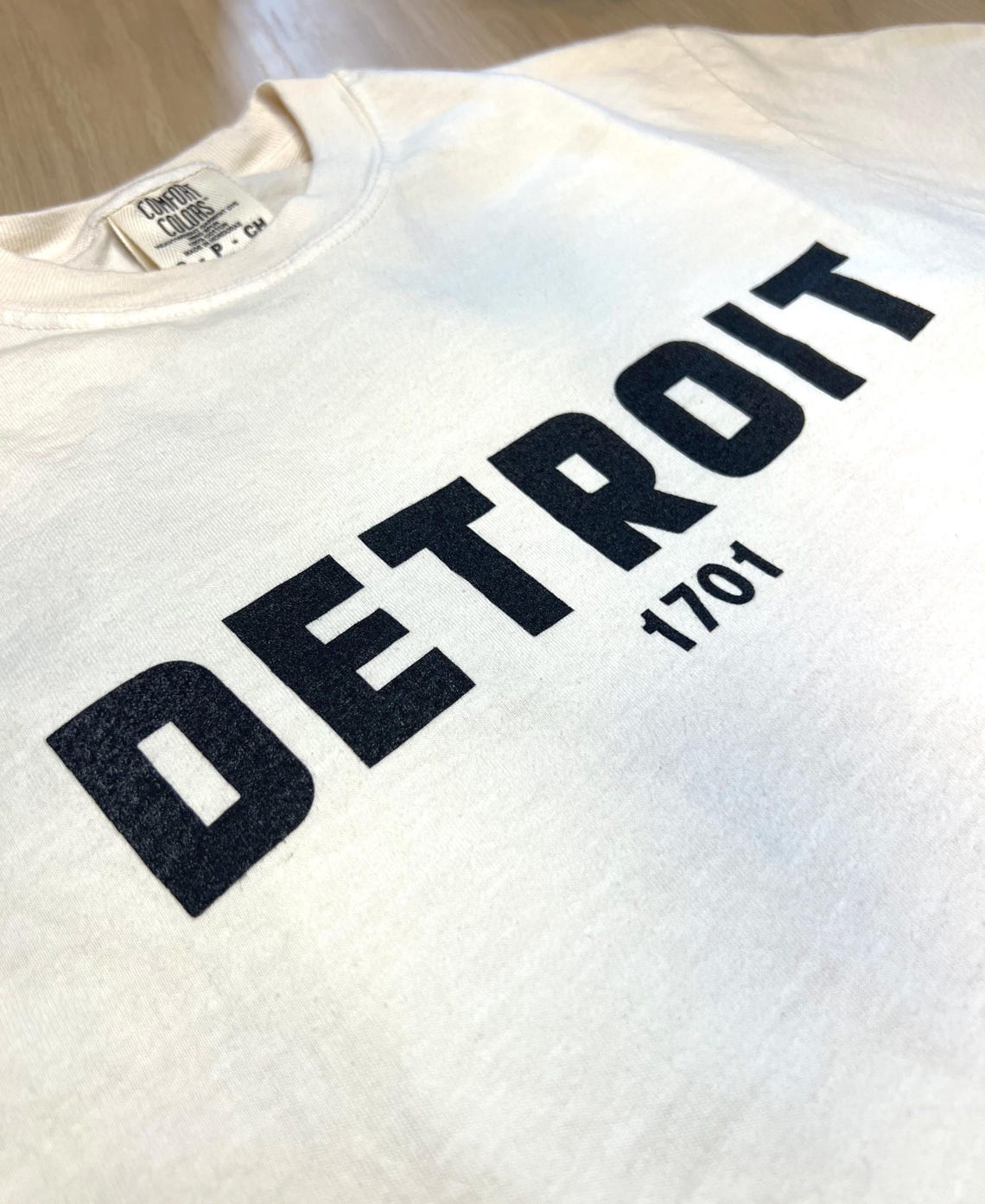 Detroit 1701 Cropped Tee, Detroit Shirt Retro, Womans, Detroit Lions ...