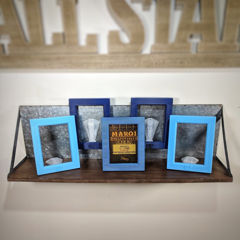 Qi Frames: Collectible Trading Card Frame Set (rainbow Colors) - Etsy