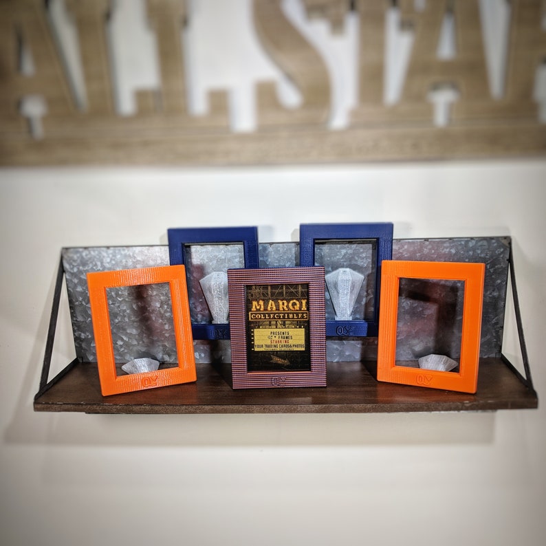 Qi Frames: Collectible Trading Card Frame Set (rainbow Colors) - Etsy