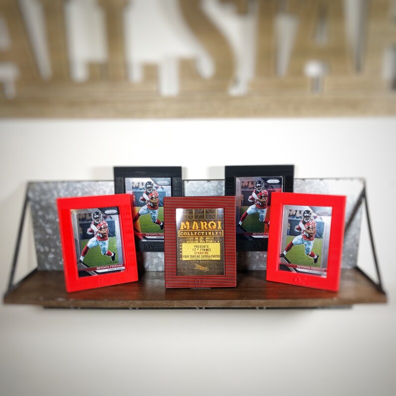 Qi Frames: Collectible Trading Card Frame Set (rainbow Colors) - Etsy