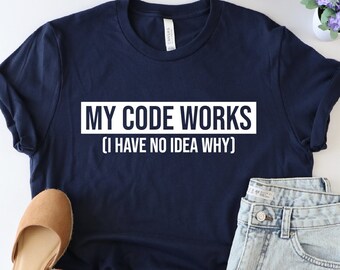 Funny Coding Shirt - Etsy