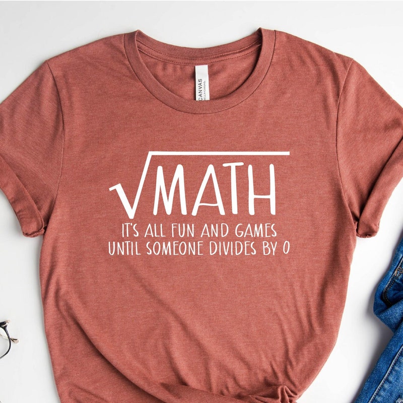 Math Teacher Shirt - Etsy