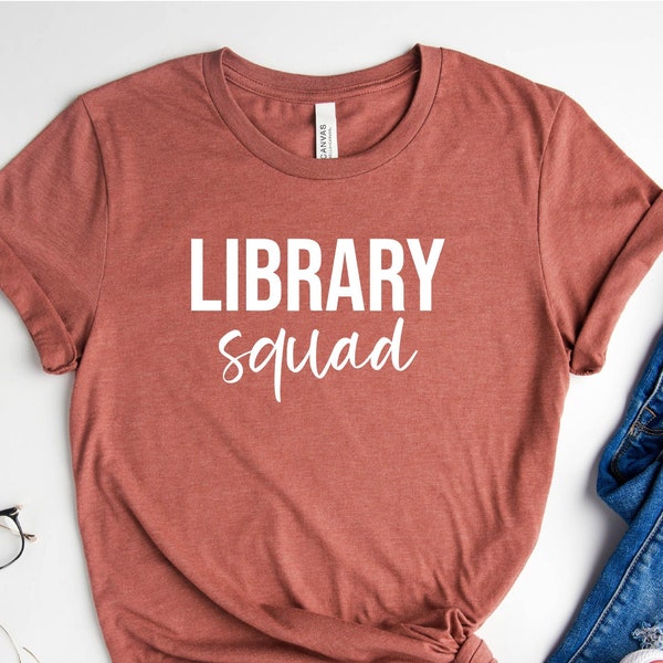 Library Shirt - Etsy