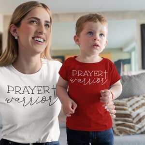 Prayer Warrior Shirt, Christian Apparel, Christian Tees, Christian T ...