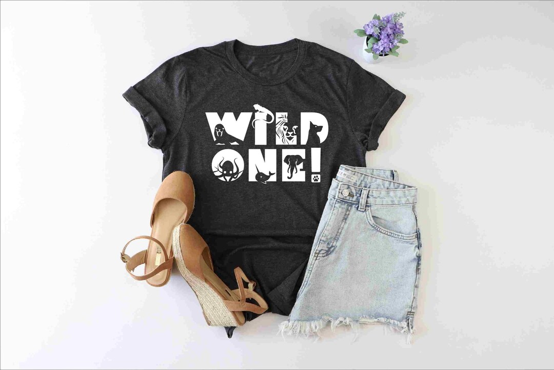 Wild One Shirt, Wild Life Adventure Shirt, Wild Animals Shirt, Nature ...