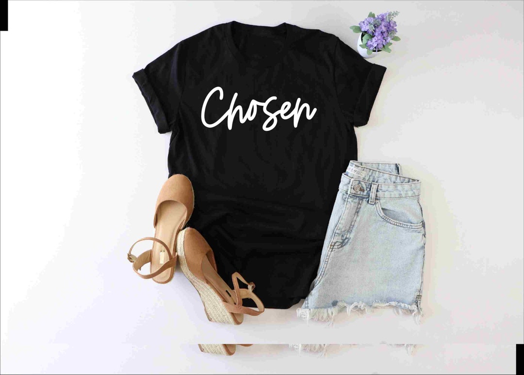 Chosen Shirt, Christian Apparel, Christian Tees, Christian T-shirts ...
