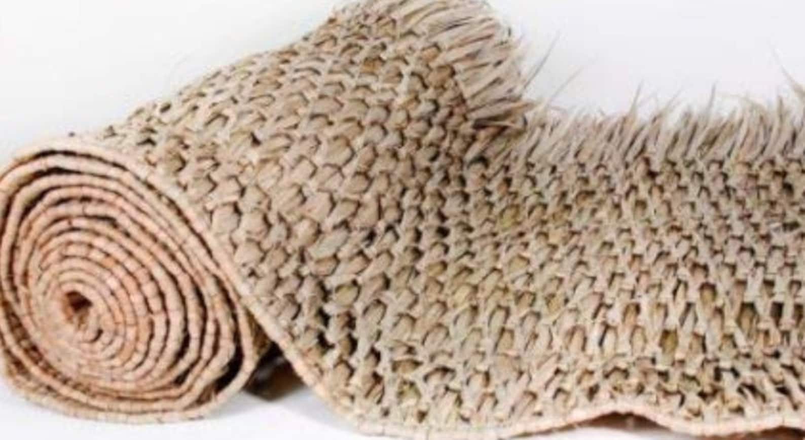 52"x 16 Ft Fast Selling Grass Mat Duck Blinds Thatch Palm Grass Matting ...