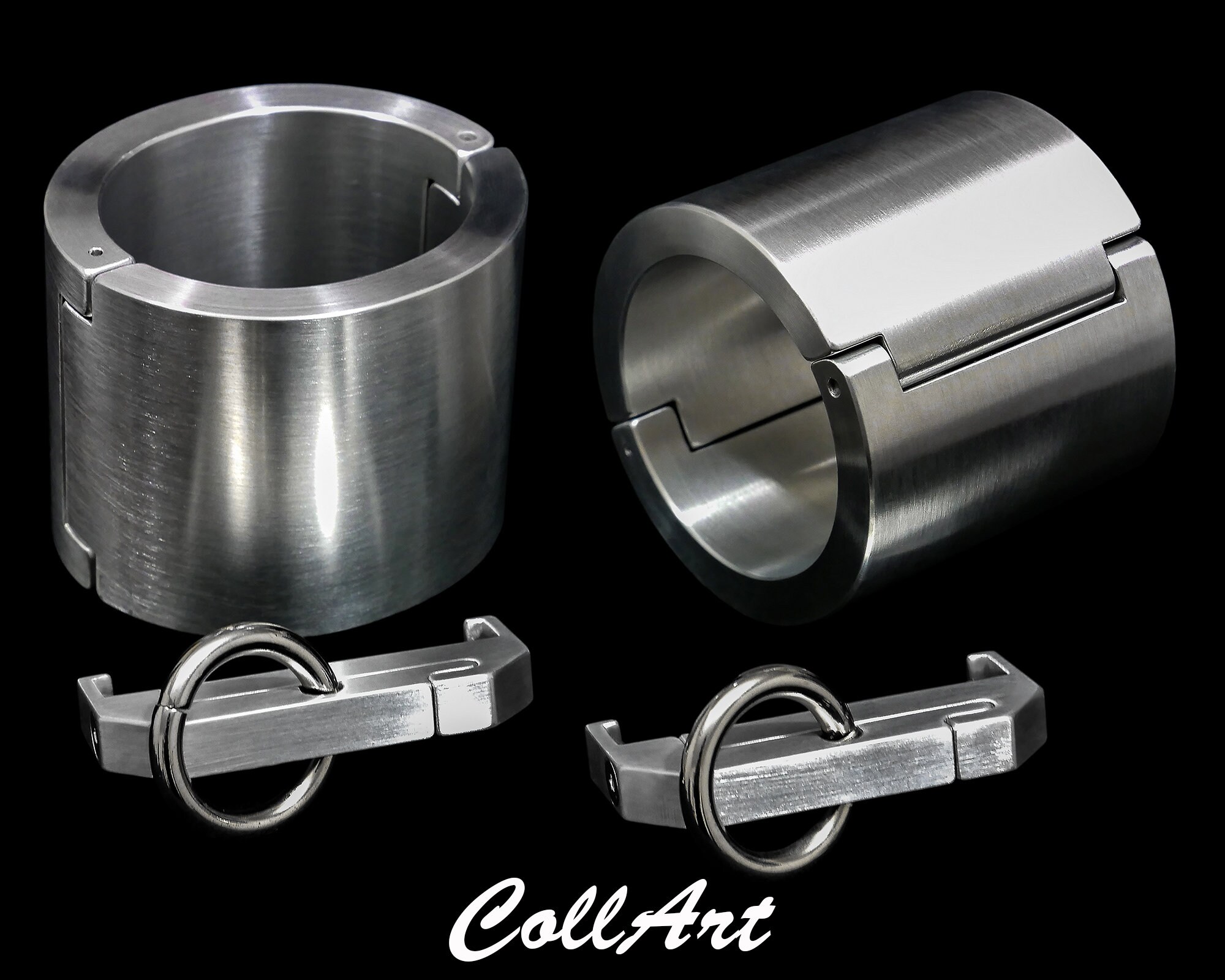 Massive Slave HANDCUFFS (bondage Accessories, Metal Bondage, Submissive ...