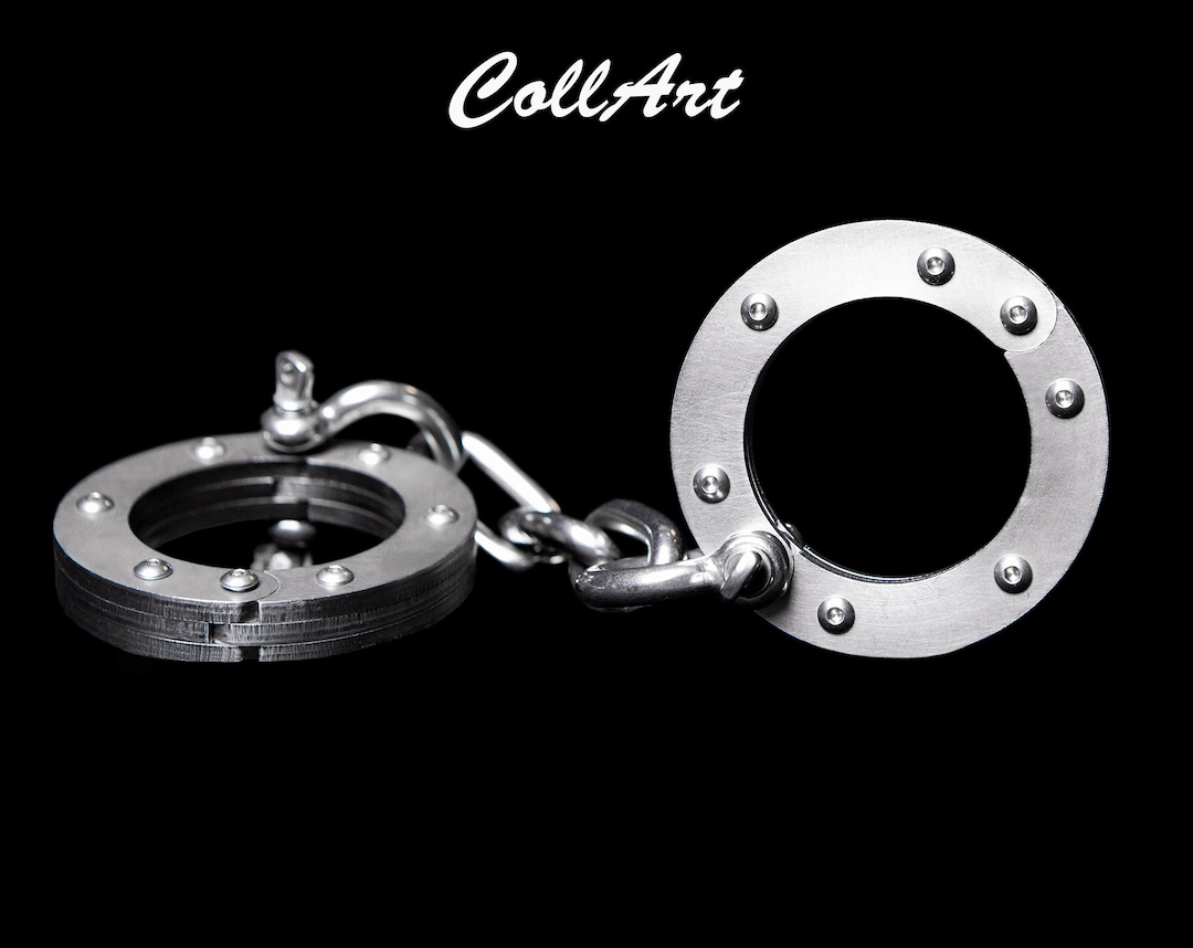 Metal Handcuffs BDSM Gift for Her Metal Bondage Handcuffs Slave BDSM ...