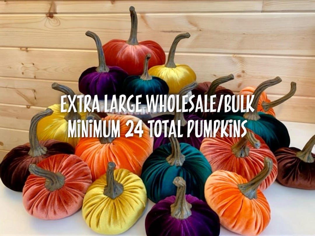 Extra Large Pumpkins Handmade WHOLESALE PRICE Must Order 24 or More ...