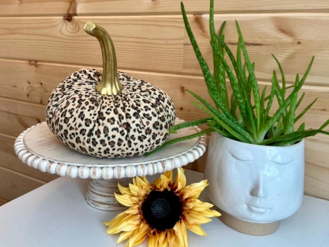 Animal Print Pumpkin Reception Centerpiece Anniversary Party Decor All ...