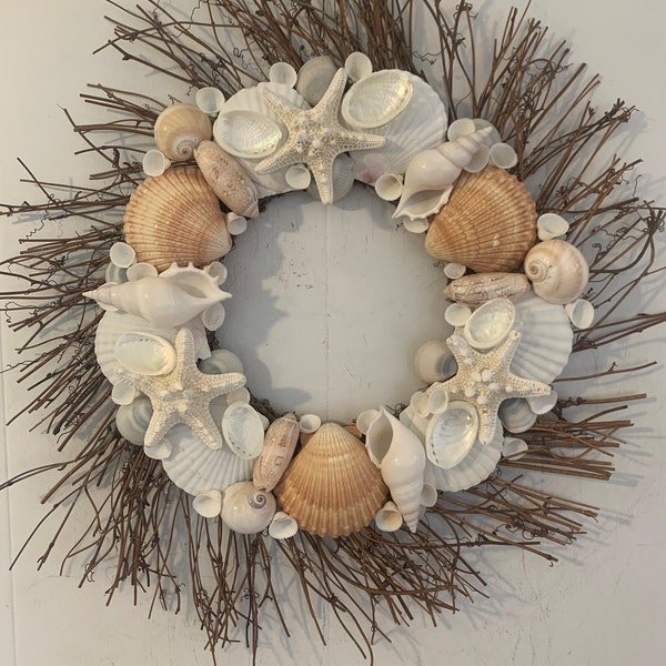 Sea Shell Wreath - Etsy