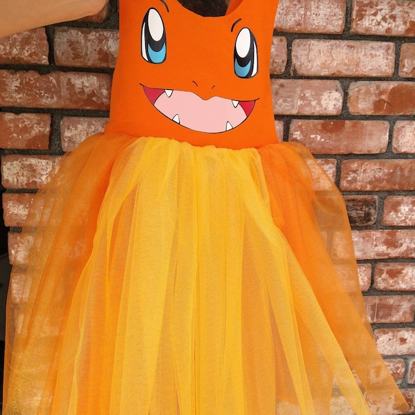 Charmander Costume Kids - Etsy