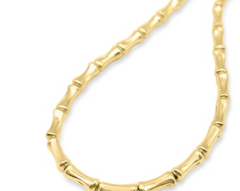 Bamboo Necklace | Etsy