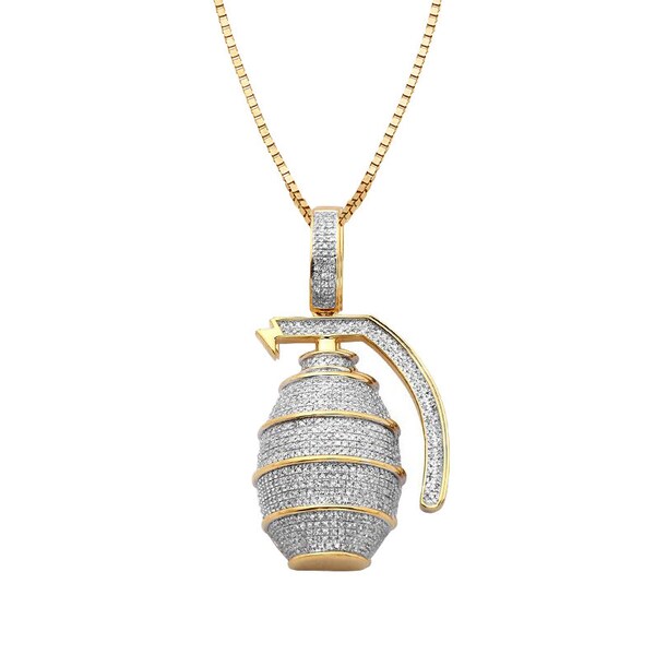 Grenade Necklace - Etsy