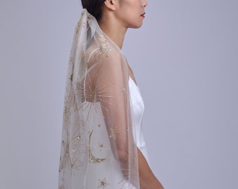 Celestial Wedding Veil - Etsy